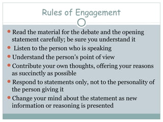Debating methodology in the classroom | PPT