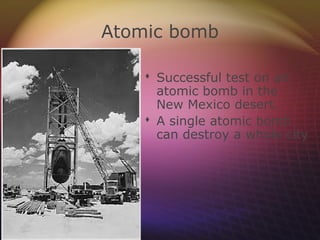 Debating the decision to drop the atomic bomb | PPT