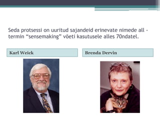 SensemakingTheory_BettyNiin&MaarjaLink | PPSX