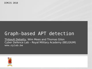 Graph based APT detection | PPT