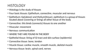 Introduction to anatomy practical and terms in anatomy | PPT