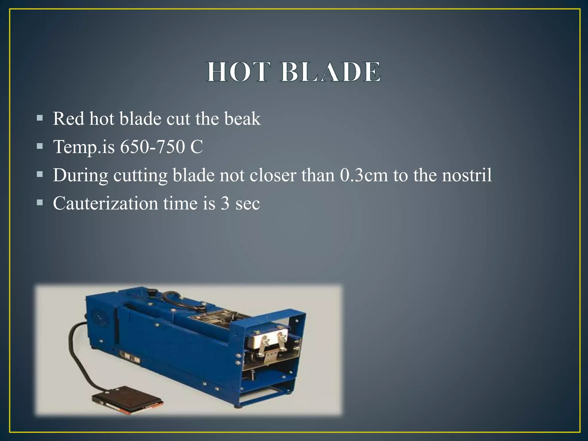 Debeaking & dumbing in poultry | PPT