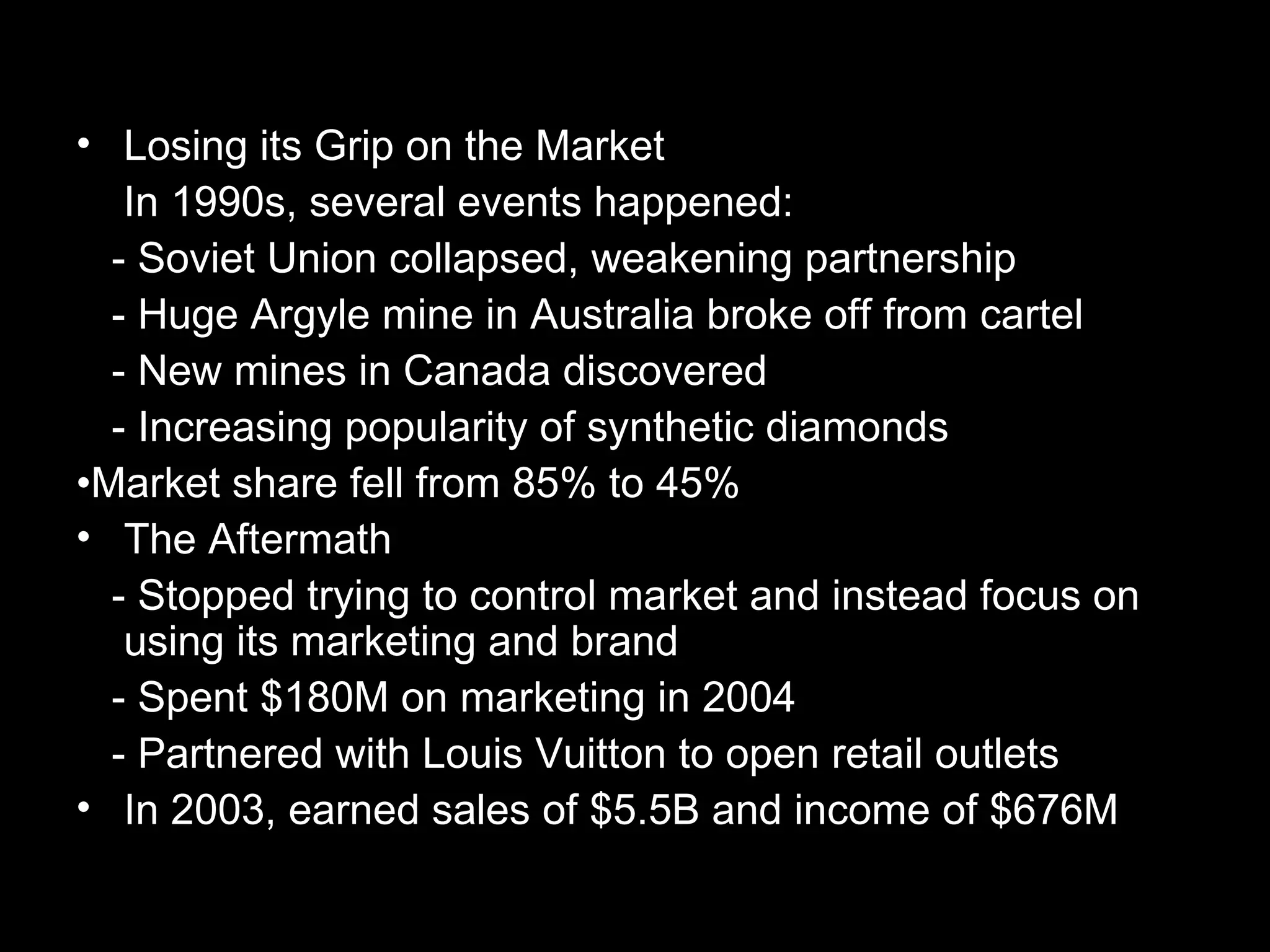 De Beers "Diamond Is Forever" ad campaign | PPT