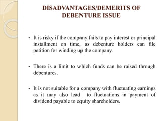 Debenture | PPTX