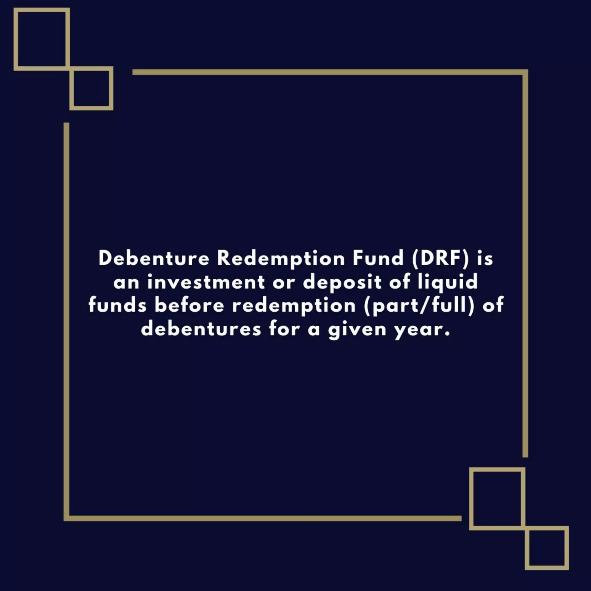 Debenture redemption reserve (DRR) | PDF