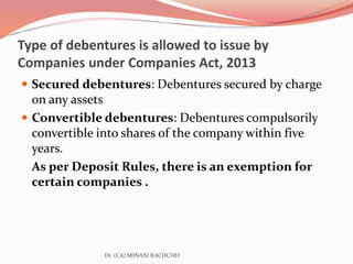 Debentures | PPT