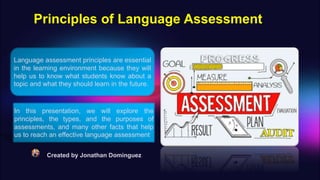 Principles of language assessment | PPT