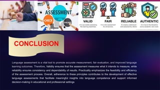 Principles of language assessment | PPT