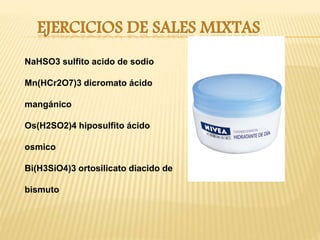 Nomenclatura Quimica | PPTX