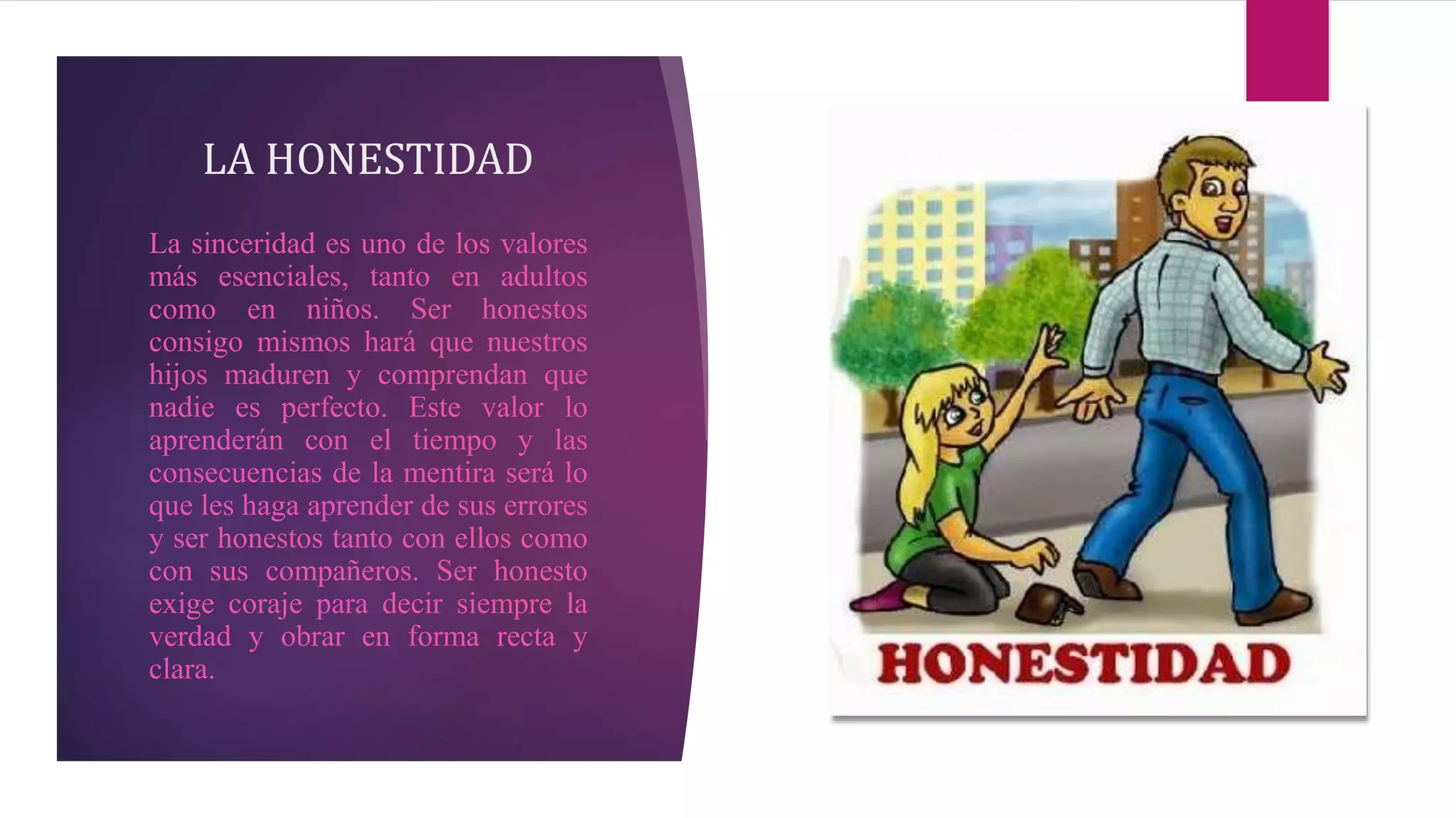 Los cinco valores más importantes en la educación de un niño | PPTX ...