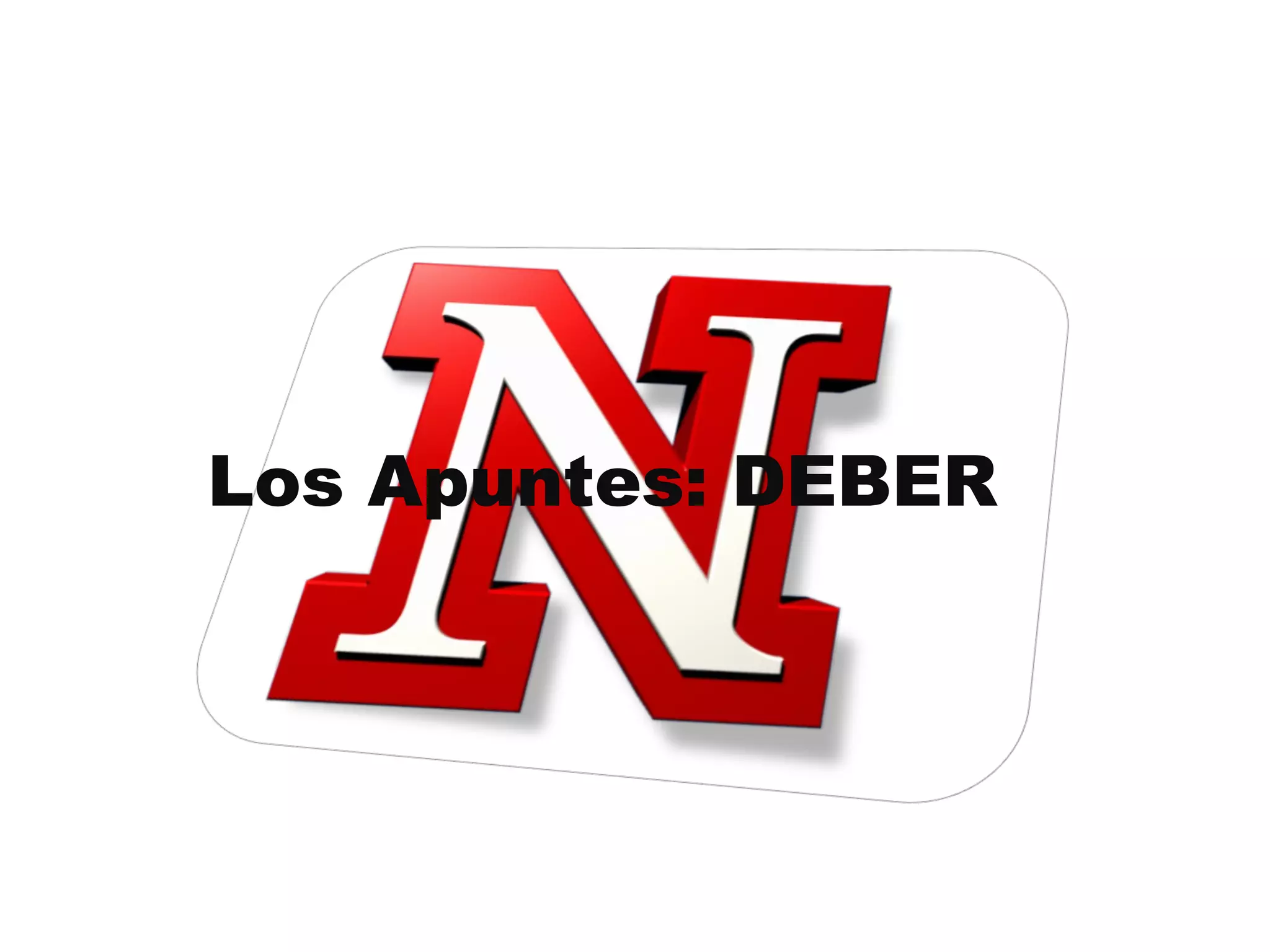 Deber + infinitive | PPT