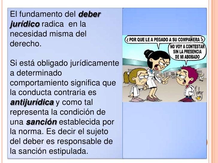 Deber Juridico