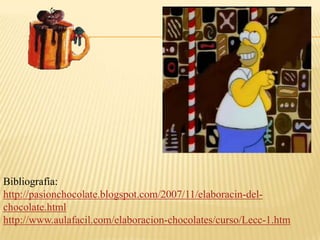 Elaboración de chocolate | PPTX