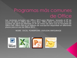 Presentacion Microsoft Office UIDE | PPTX