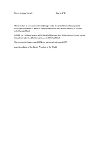 Deber santi 1 | DOCX