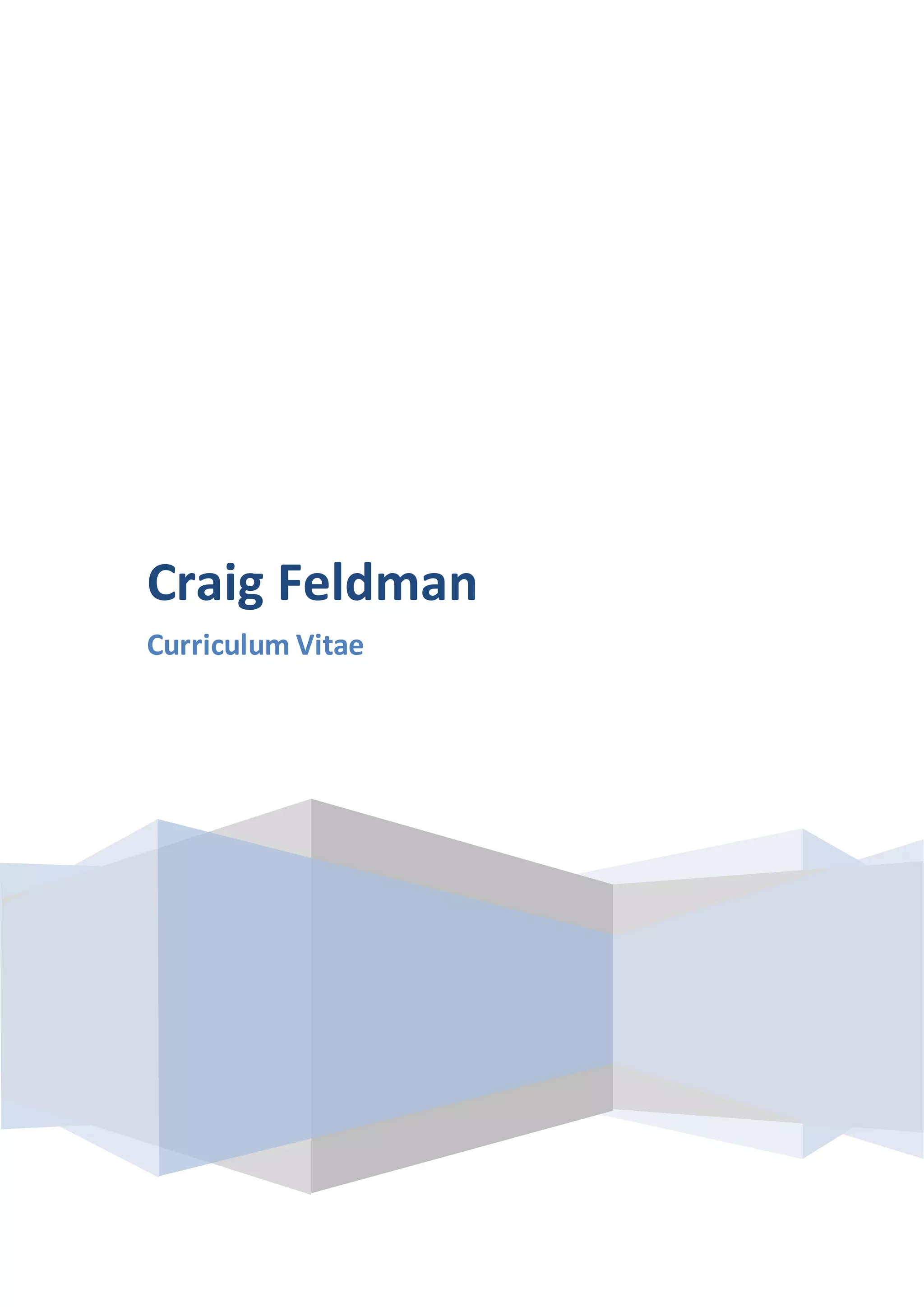 C Feldman CV Current 2016 | DOCX
