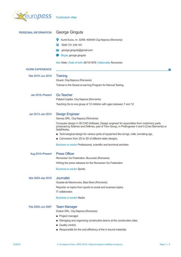 CV_George_Ginguta1 | PDF