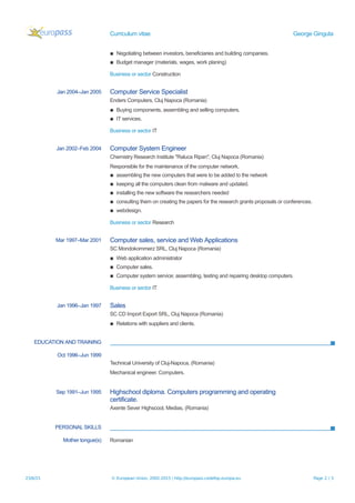 CV_George_Ginguta1 | PDF