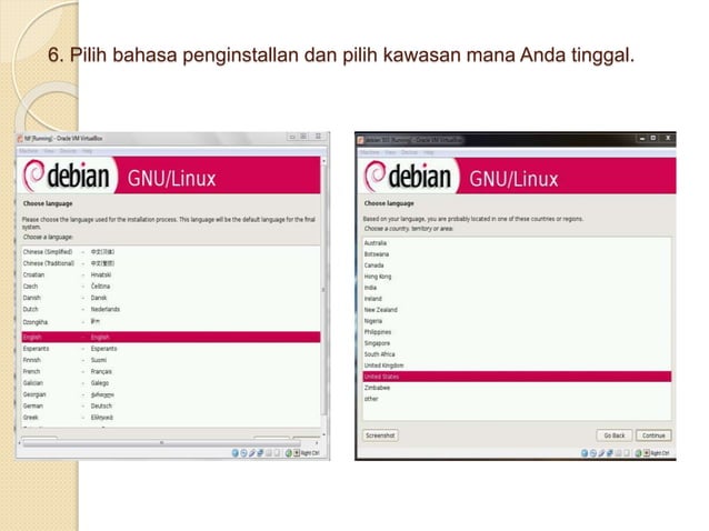 Tutorial Menginstall Debian 5.0.3 | PPTX
