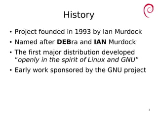 Debian general presentation | ODP