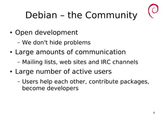 Debian general presentation | ODP