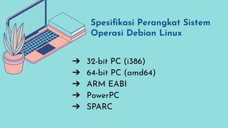 Manual Book Tutorial Instalasi Sistem Operasi Debian Linux | PPT