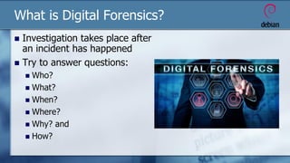Debian Linux as a Forensic Workstation | PDF | Operating Systems ...