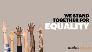 Accenture & Headstart - Diversity Hiring Proposition | PDF