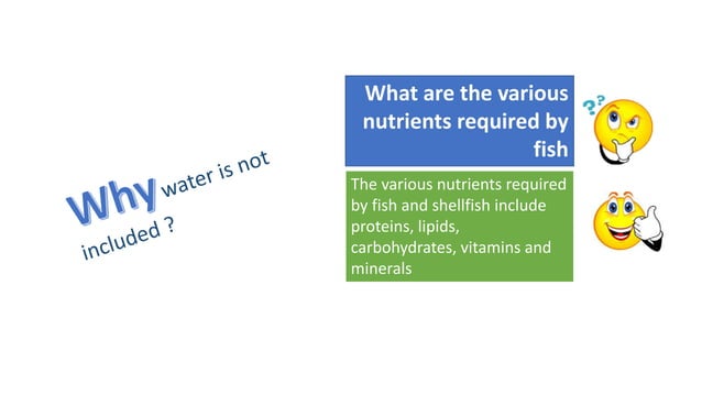 Nutritional requirement of cultivable fin fish: larvae, juveniles and ...