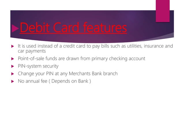 Debit card. Ravi Kumar | PPT