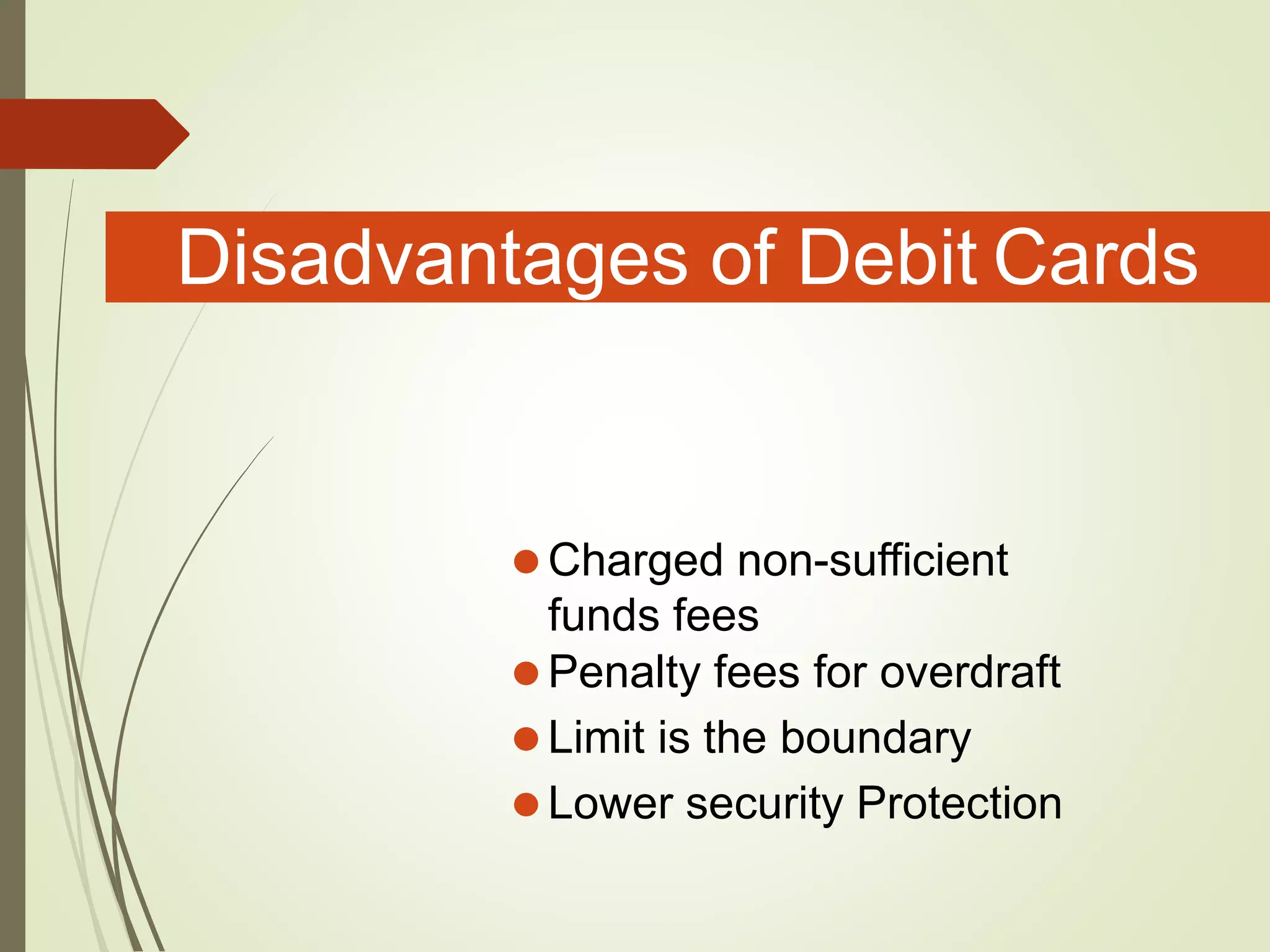 Debit Cards & Credit Cards | PPTX