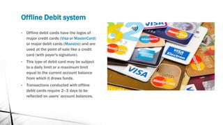 Presentation on Debit and credit card | PPTX