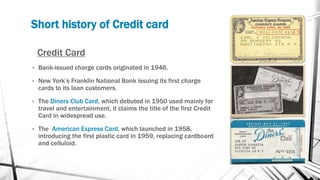 Presentation on Debit and credit card | PPTX