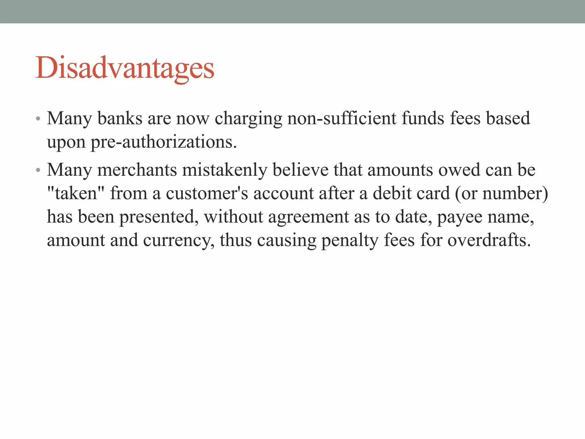 Debit & Credit cards | PPTX