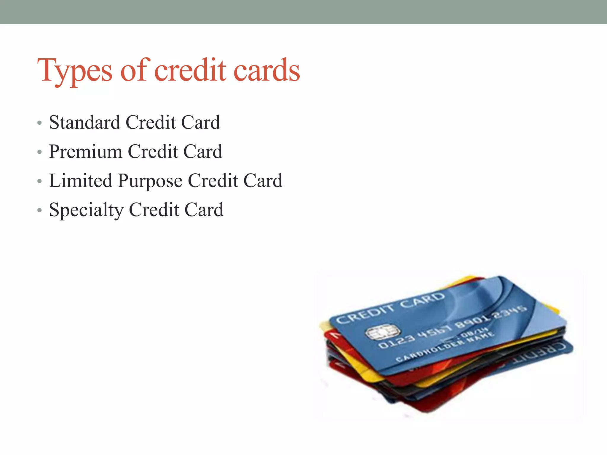 Debit & Credit cards | PPTX