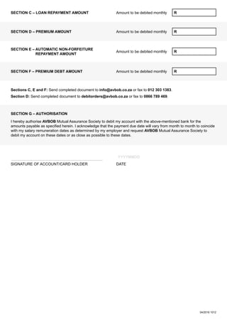 AVBOB Cashback Insurance | PDF