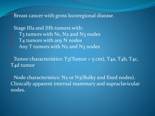 Debjyoti locally advanced breast carcinoma | PPTX | Endocrine and ...