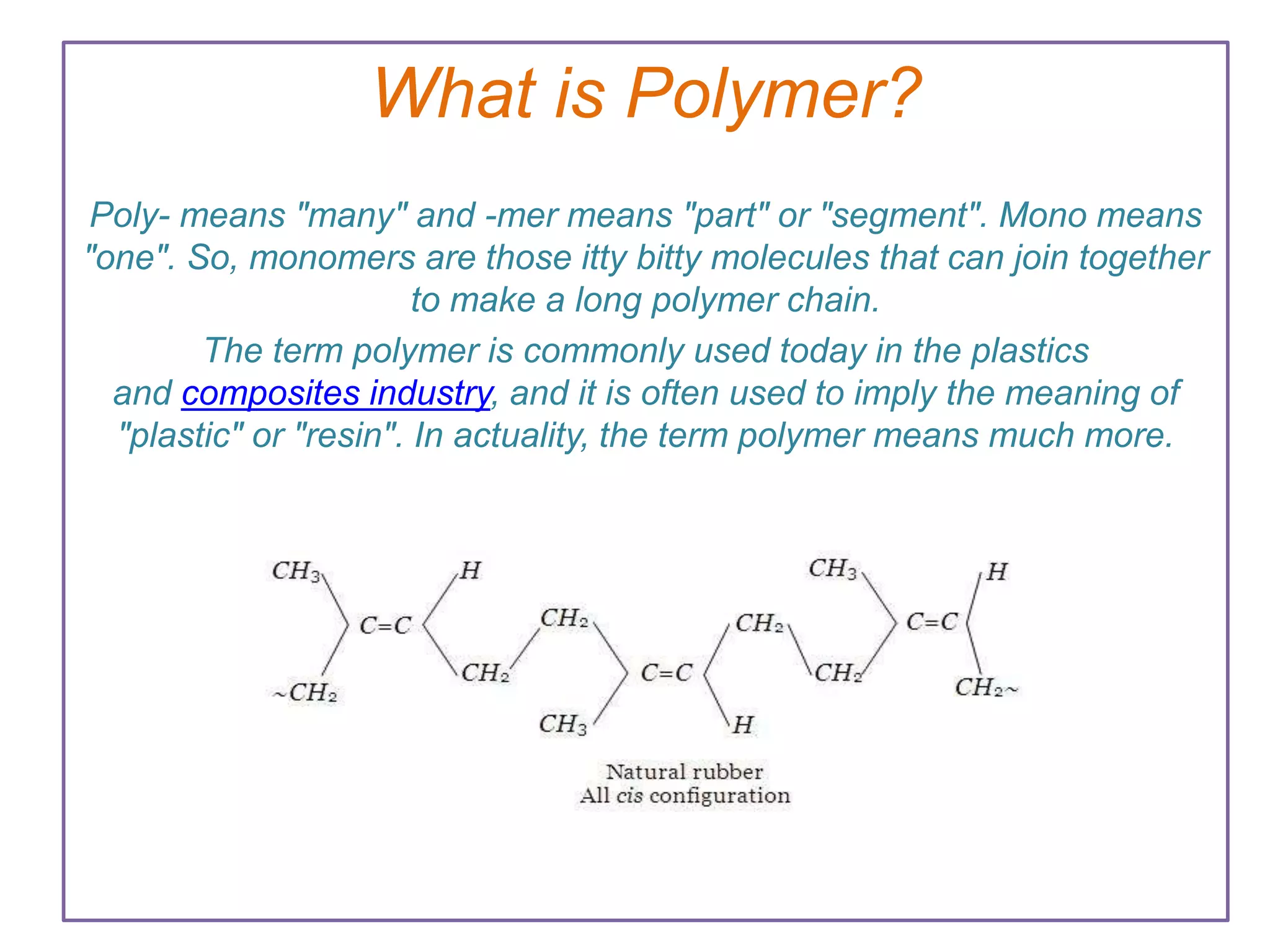 Polymers | PPT