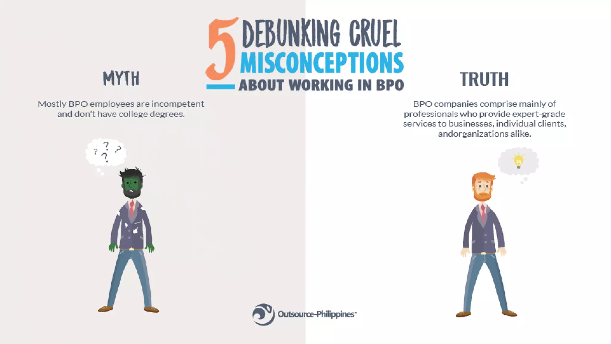 Debunking 5 Cruel Misconceptions About Working in BPO | PDF