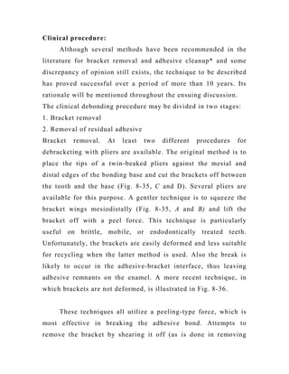 Debonding orthodo | PDF