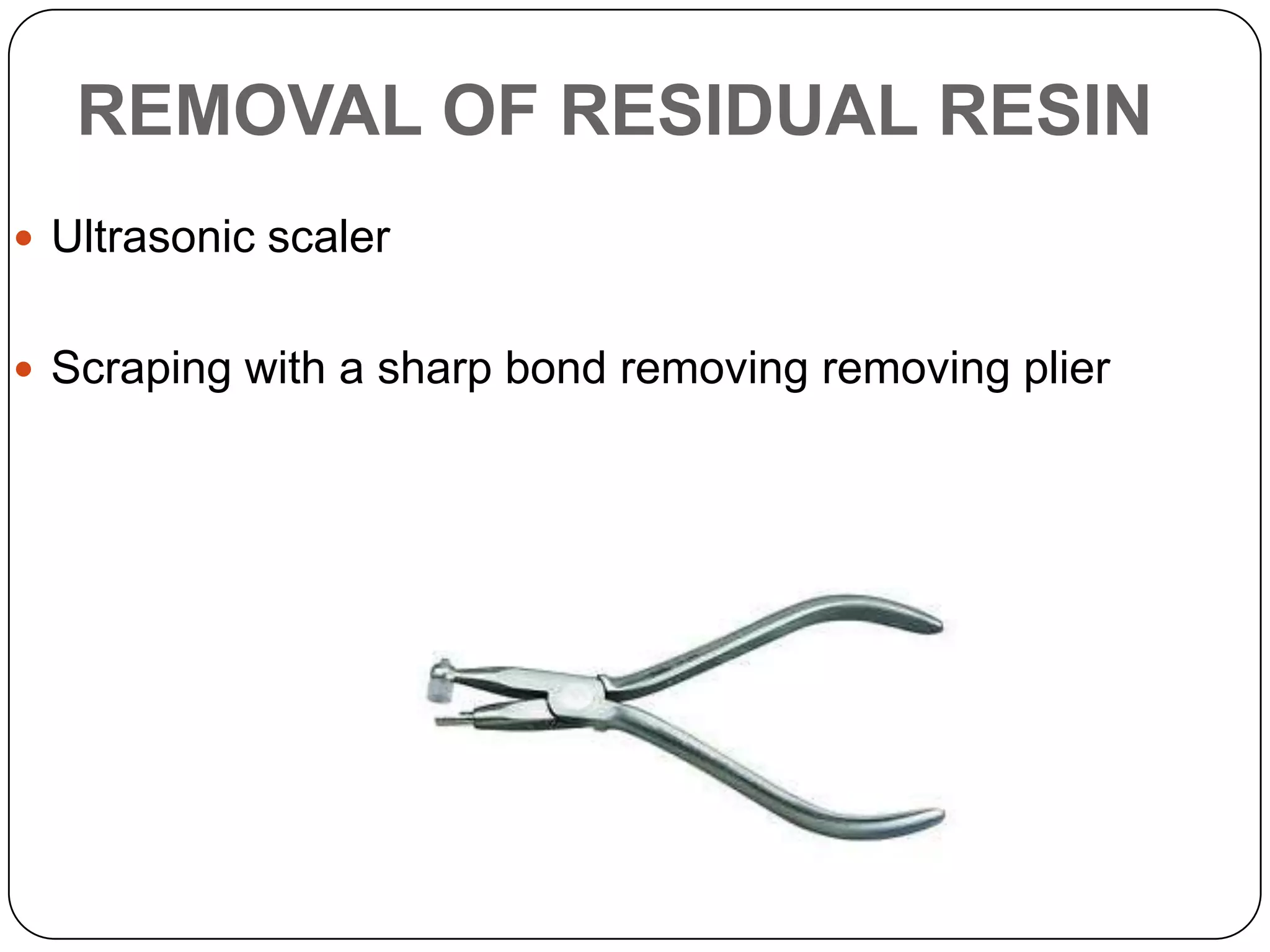 Debonding procedures in orthodontics | PPTX