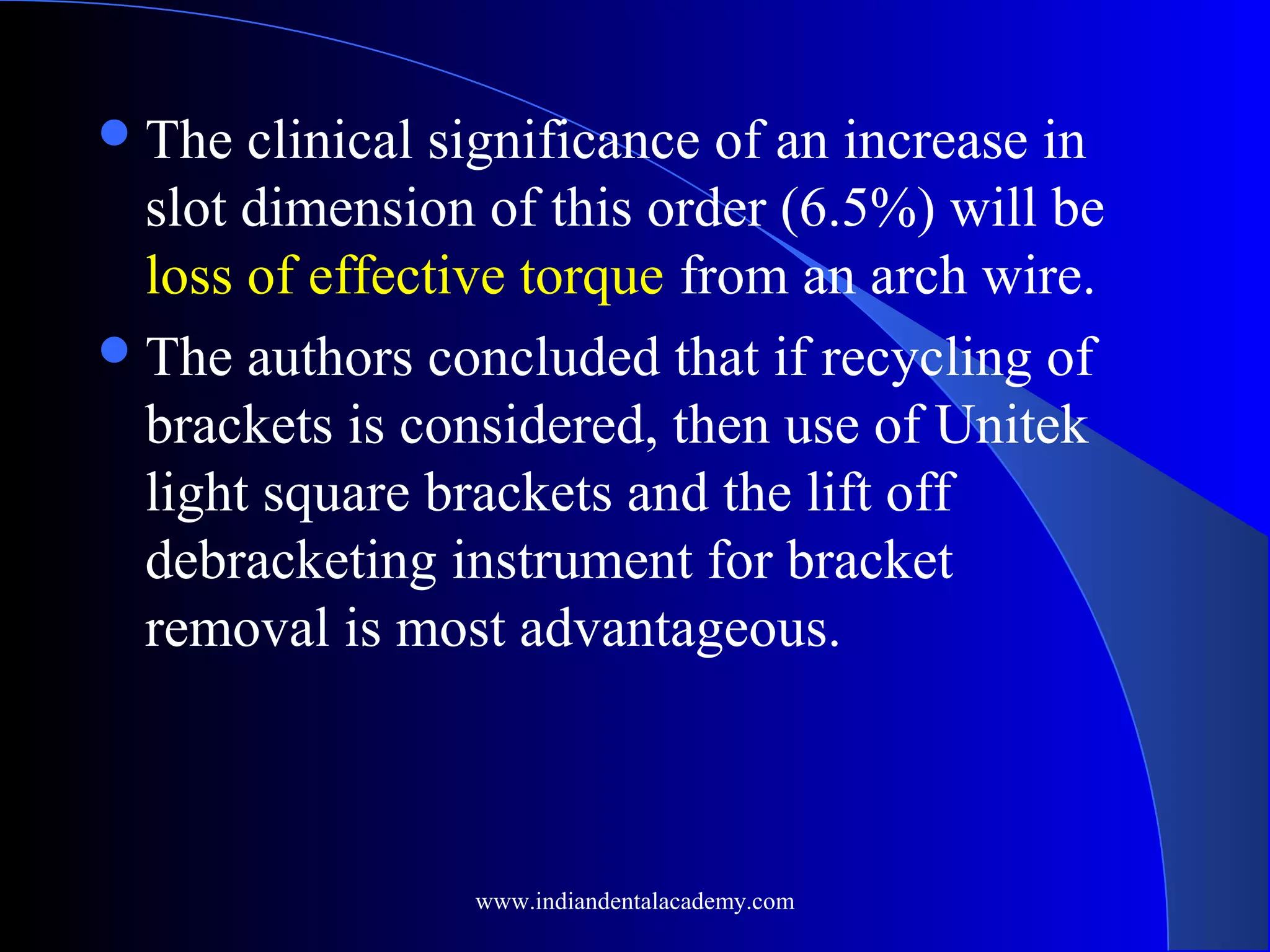 Debonding techniques and enamel fracture patterns /certified fixed ...