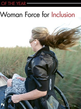 Deborah Davis as New Mobility Person of the Year | PDF | Physical ...