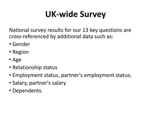 Deborah jeff pp survey final | PPT