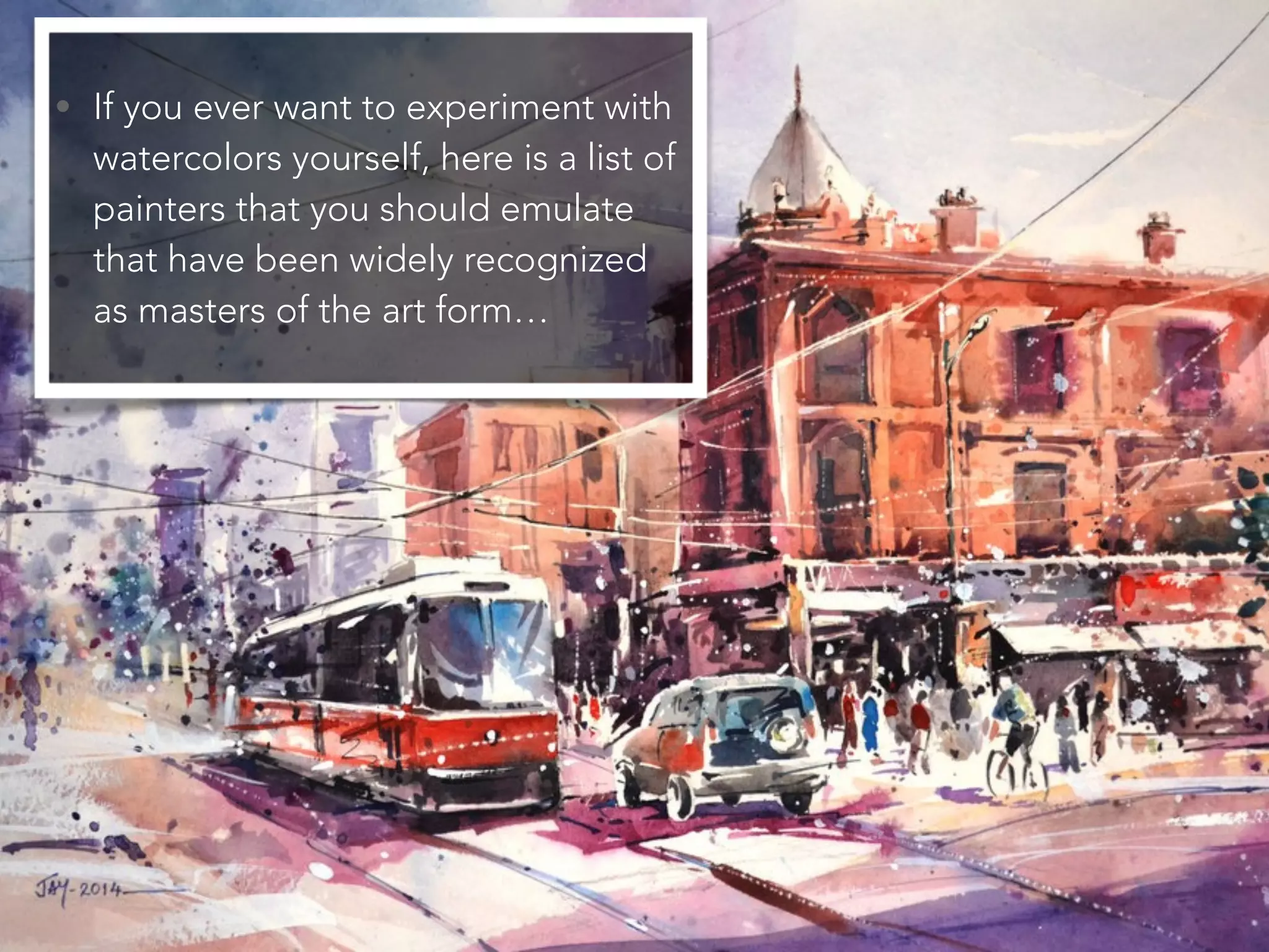 Deborah Y. Strauss: Well-Known Watercolor Artists | PPT