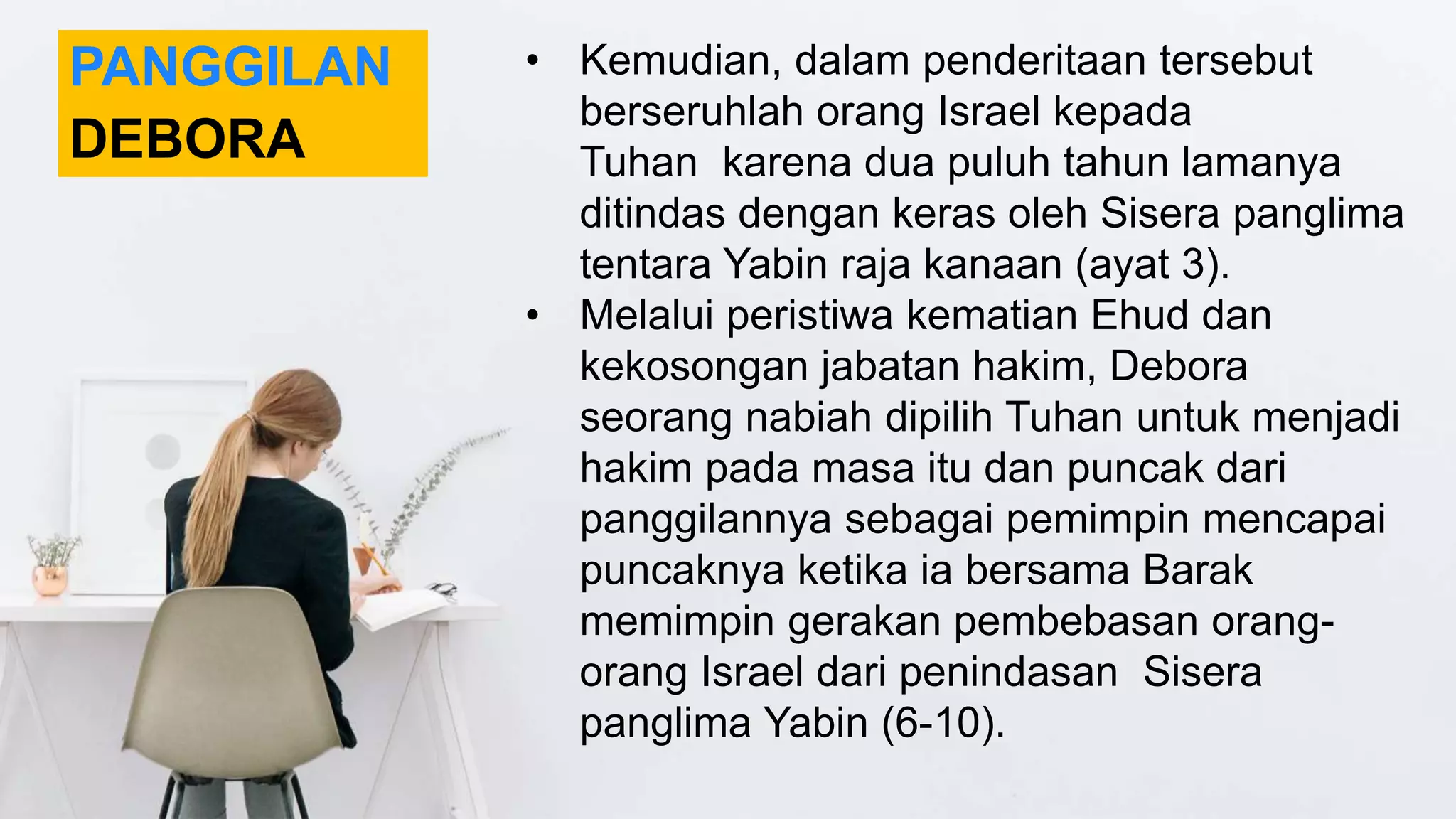 DEBORA PEMIMPIN YANG DIPAKAI OLEH TUHAN.pptx