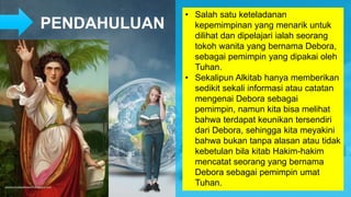 DEBORA PEMIMPIN YANG DIPAKAI OLEH TUHAN.pptx