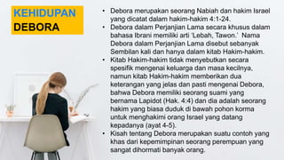 DEBORA PEMIMPIN YANG DIPAKAI OLEH TUHAN.pptx