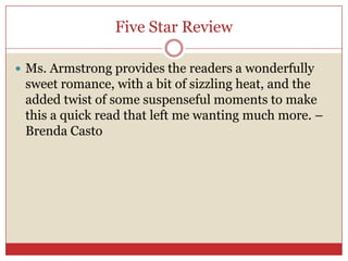 Deborah Armstrong, Author of Contemporary Romance | PPT