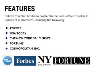 Debrah Lee Charatan - Real Estate Veteran & Philanthropist | PDF | Real Estate Industry | Industries